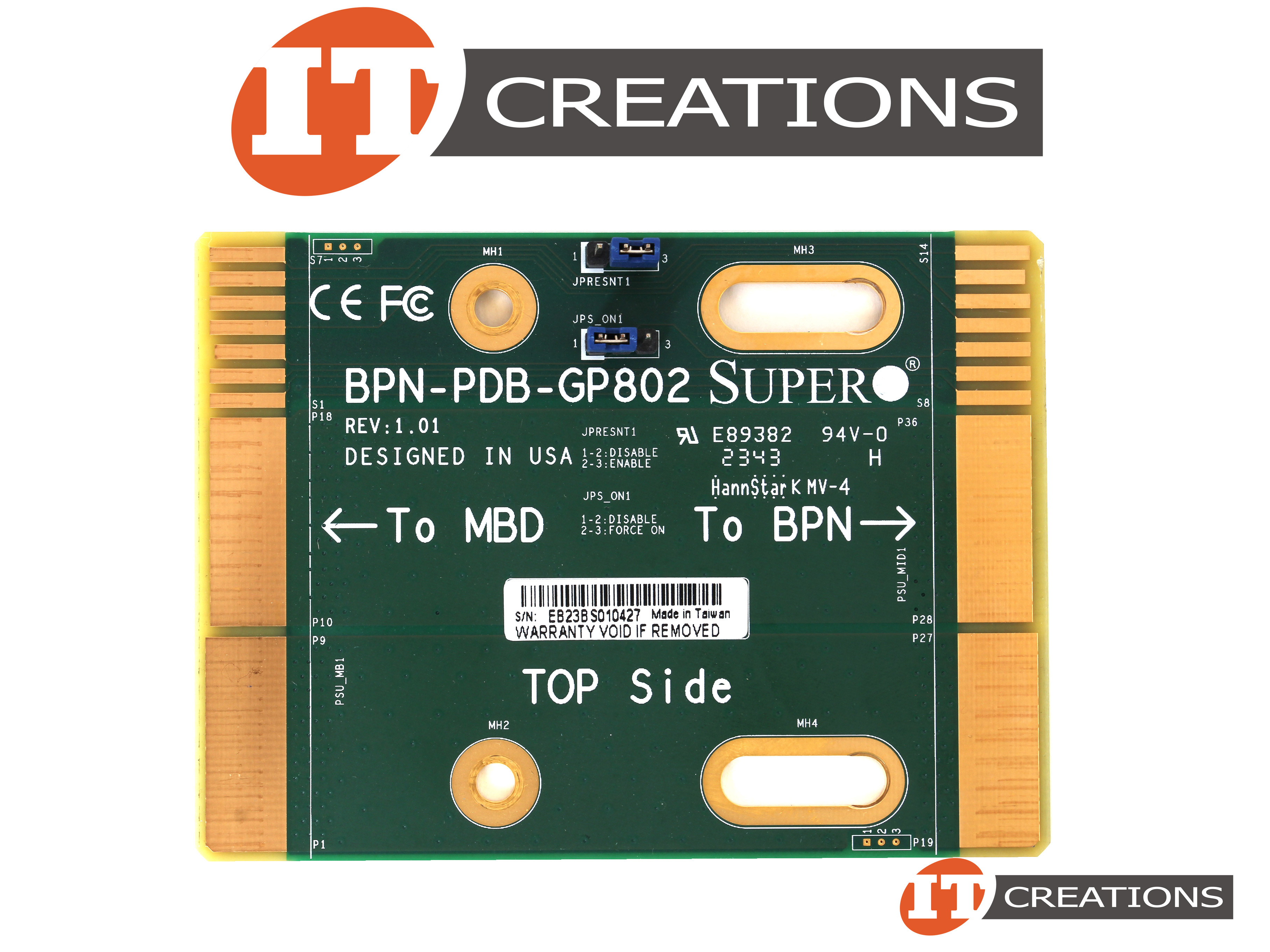 BPN-PDB-GP802 Supermicro PDB Bridge Card For Supermicro CSE-Gp801 ...