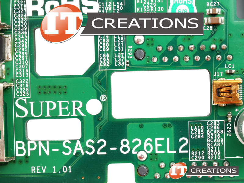 BPN-SAS2-826EL2 Supermicro Hard Drive Backplane 3.5 Inch Large Form ...