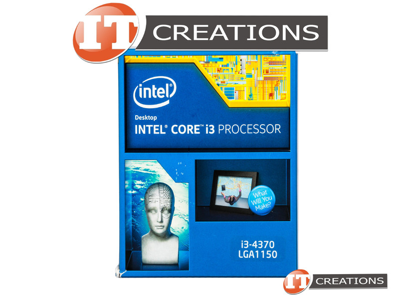 BX80646I34370 - Retail - INTEL CORE I3 DUAL CORE PROCESSOR I3-4370 3 ...
