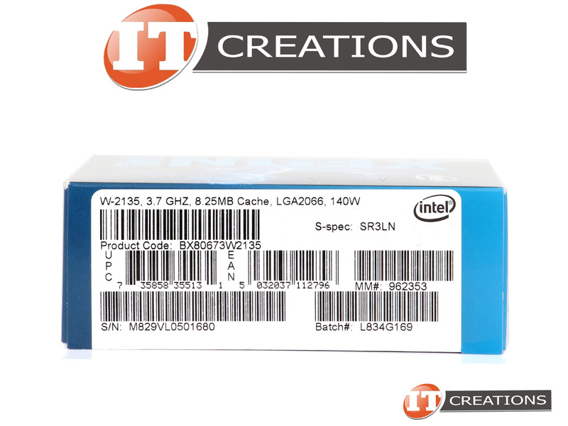 BX80673W2135 - Retail - INTEL XEON 6 CORE PROCESSOR W-2135 3.70GHZ 8 ...