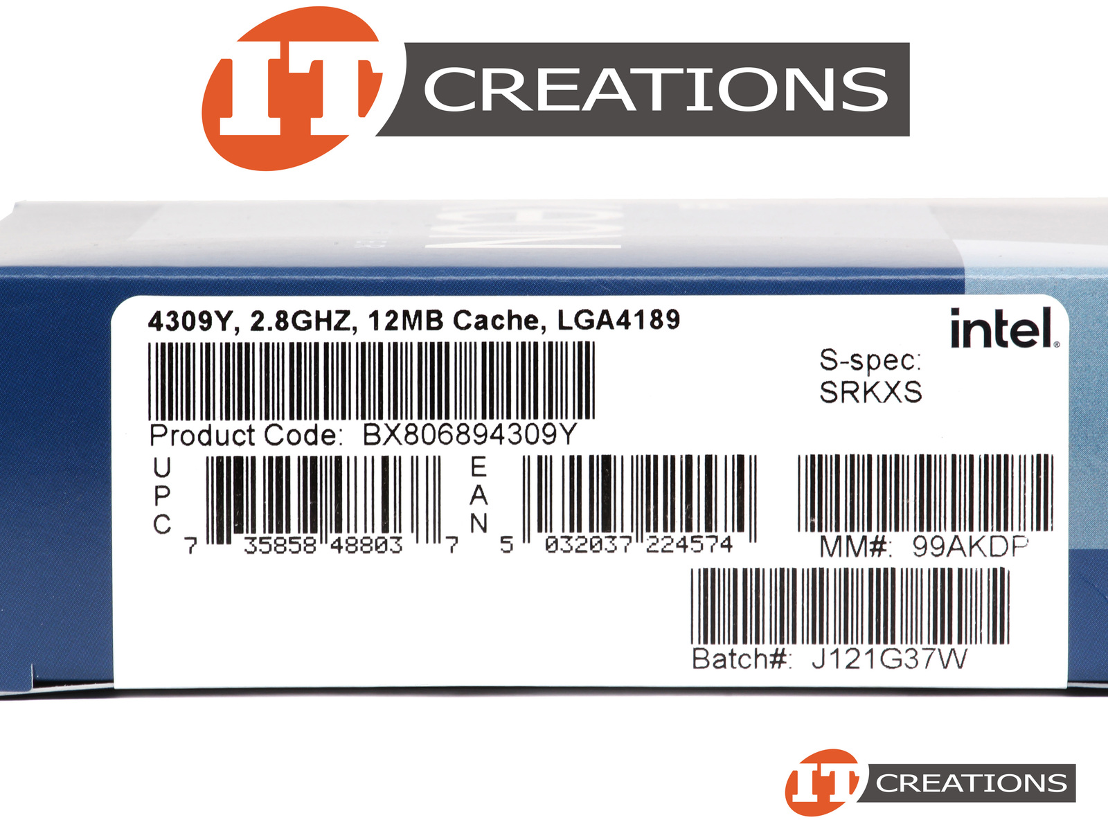 BX806894309Y - Retail - Intel Xeon Silver 8 Core Processor 4309y 2 ...