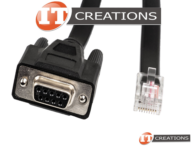 C206M DELL DE9 TO Rj45 6FT Cable ( 68 Inch ) DE-9 TO RJ-45