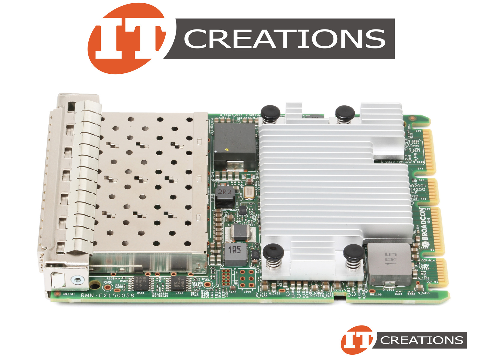 C5XKT DELL / Broadcom 57504 OCP 3.0 NIC 25gbe Quad Port Qsfp28 Ocp3 ...