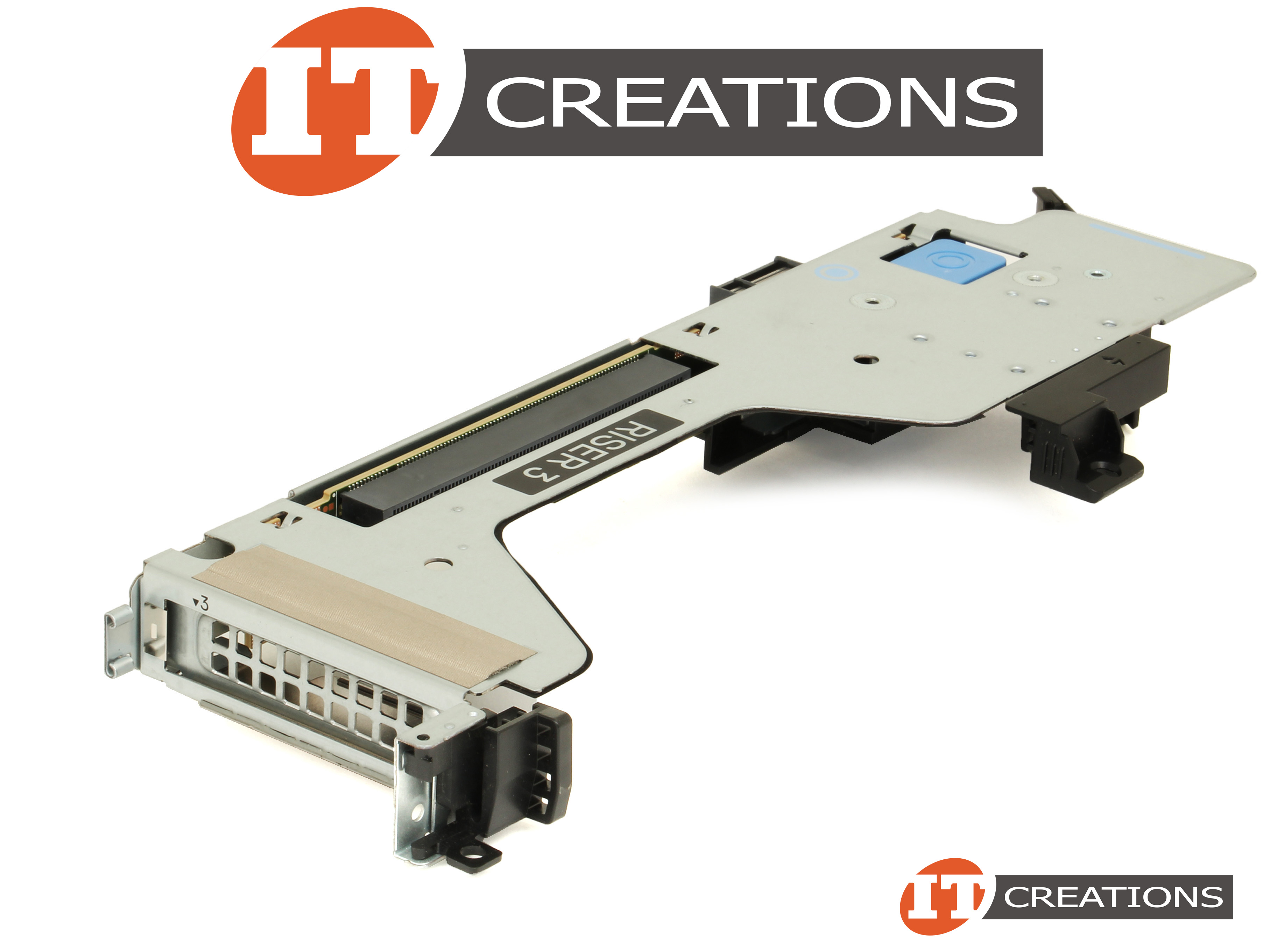 C8KNG DELL 1x16 Gen4 PCIE Riser3 Board Assembly With Cage For DELL EMC ...