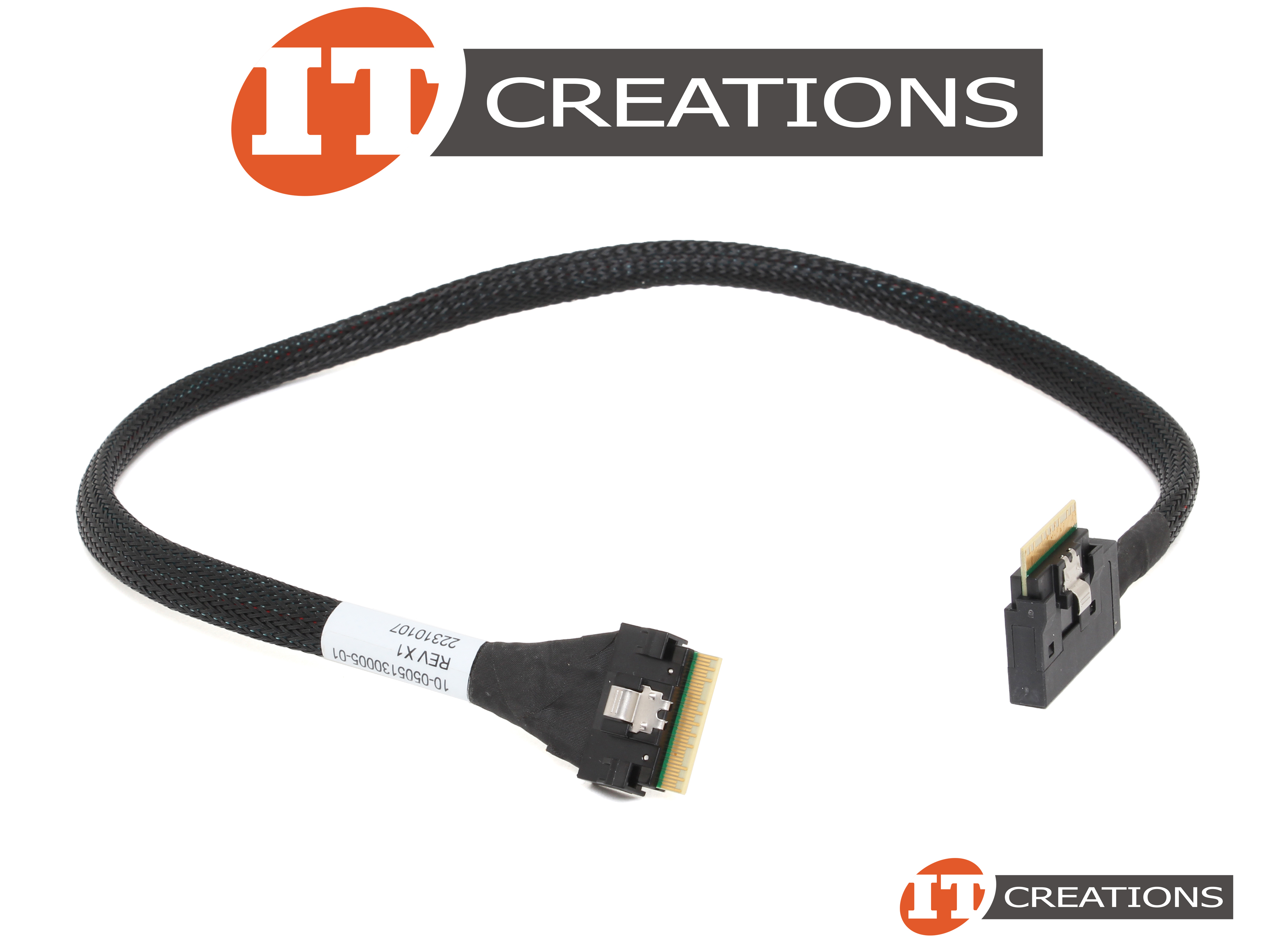 CAB-8654-8554-8I-P0.5M-14 10gtek 74 PIN SLIMSAS 0.5m Cable 74P Slim SAS ...