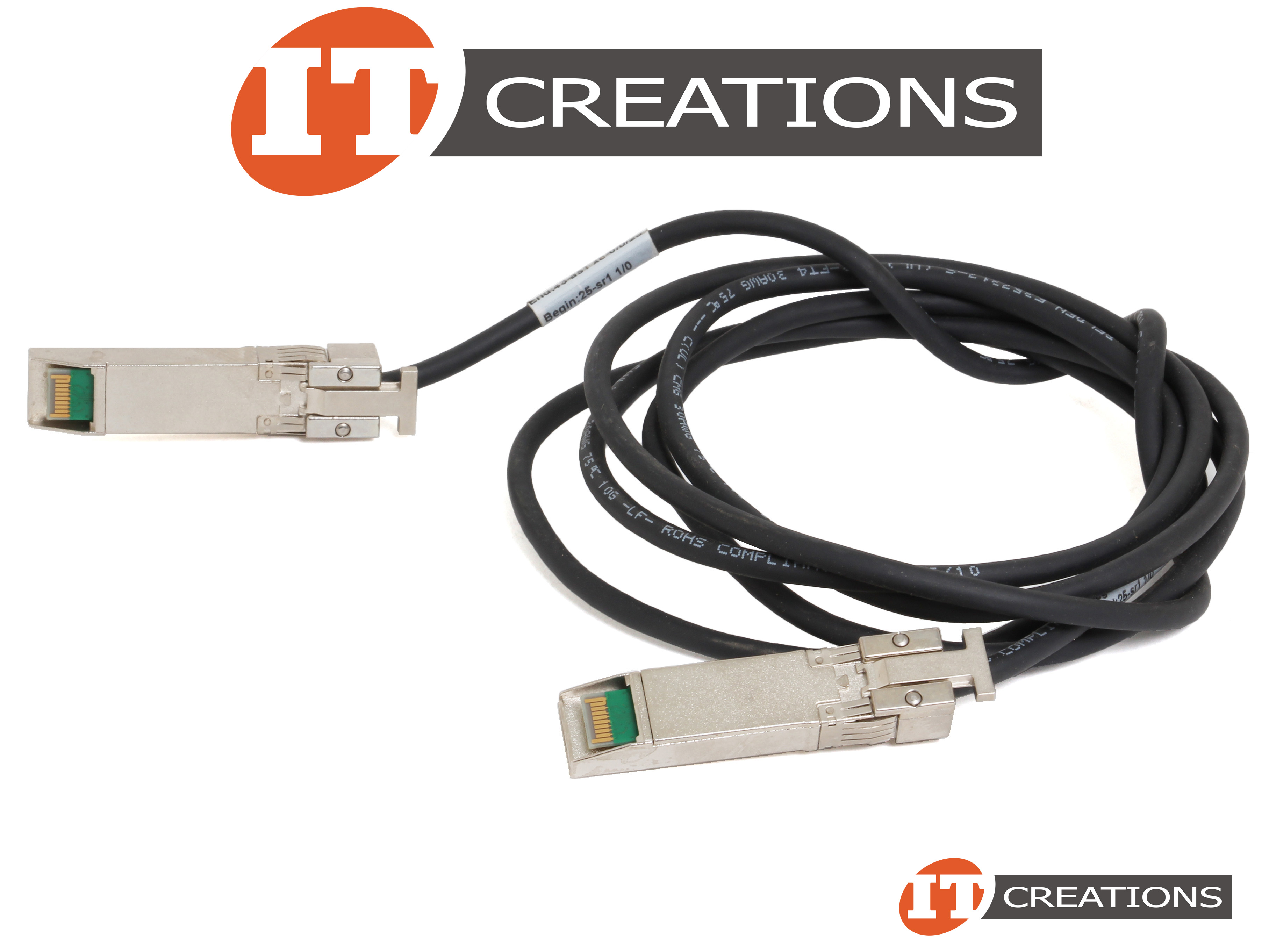 CBL-10GSFP-DAC-1.8M Amphenol 10gbe Sfp+ DAC 1.8m Transceiver Cable 6FT ...