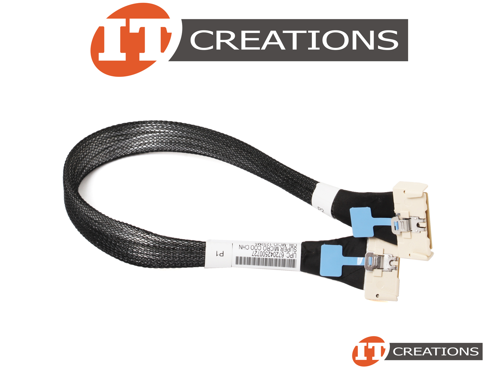 CBL-MCIO-1232M5 - New - SUPERMICRO MCIO X8 32CM CABLE ( UPC 672042500727 )