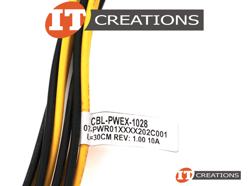 CBL-PWEX-1028 SUPERMICRO 8 PIN GPU POWER CABLE - 30CM 8 PIN GRAPHICS ...