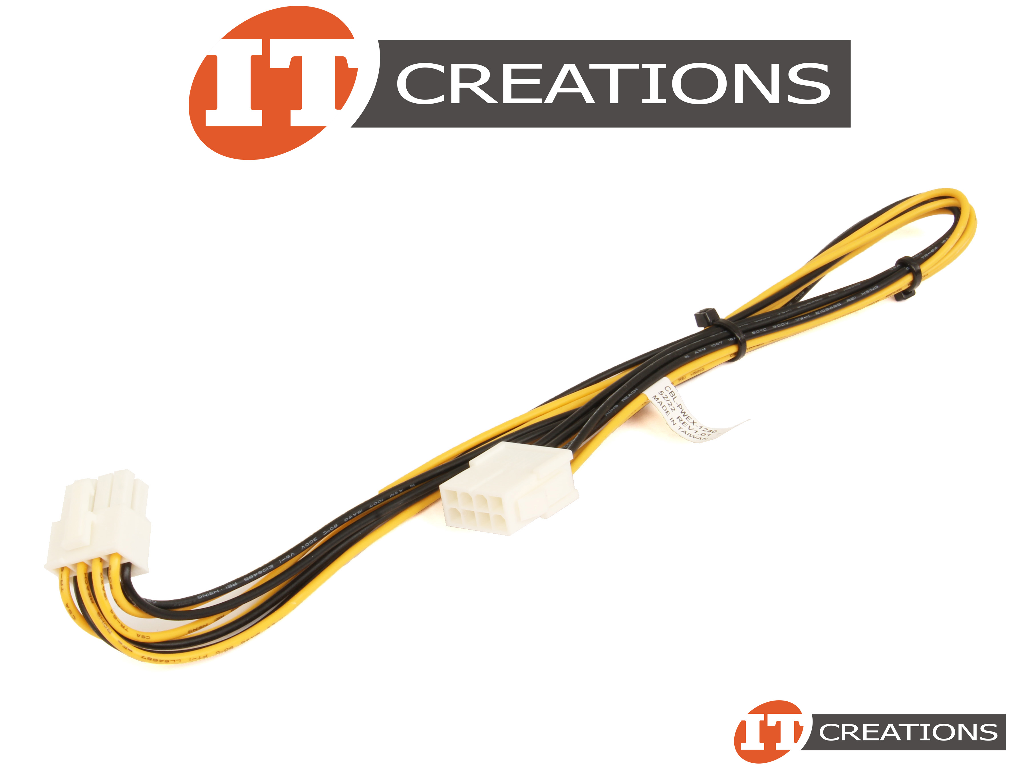 CBL-PWEX-1240 Supermicro 8 PIN Power Cable Adapter 45cm 8P ( Male TO ...