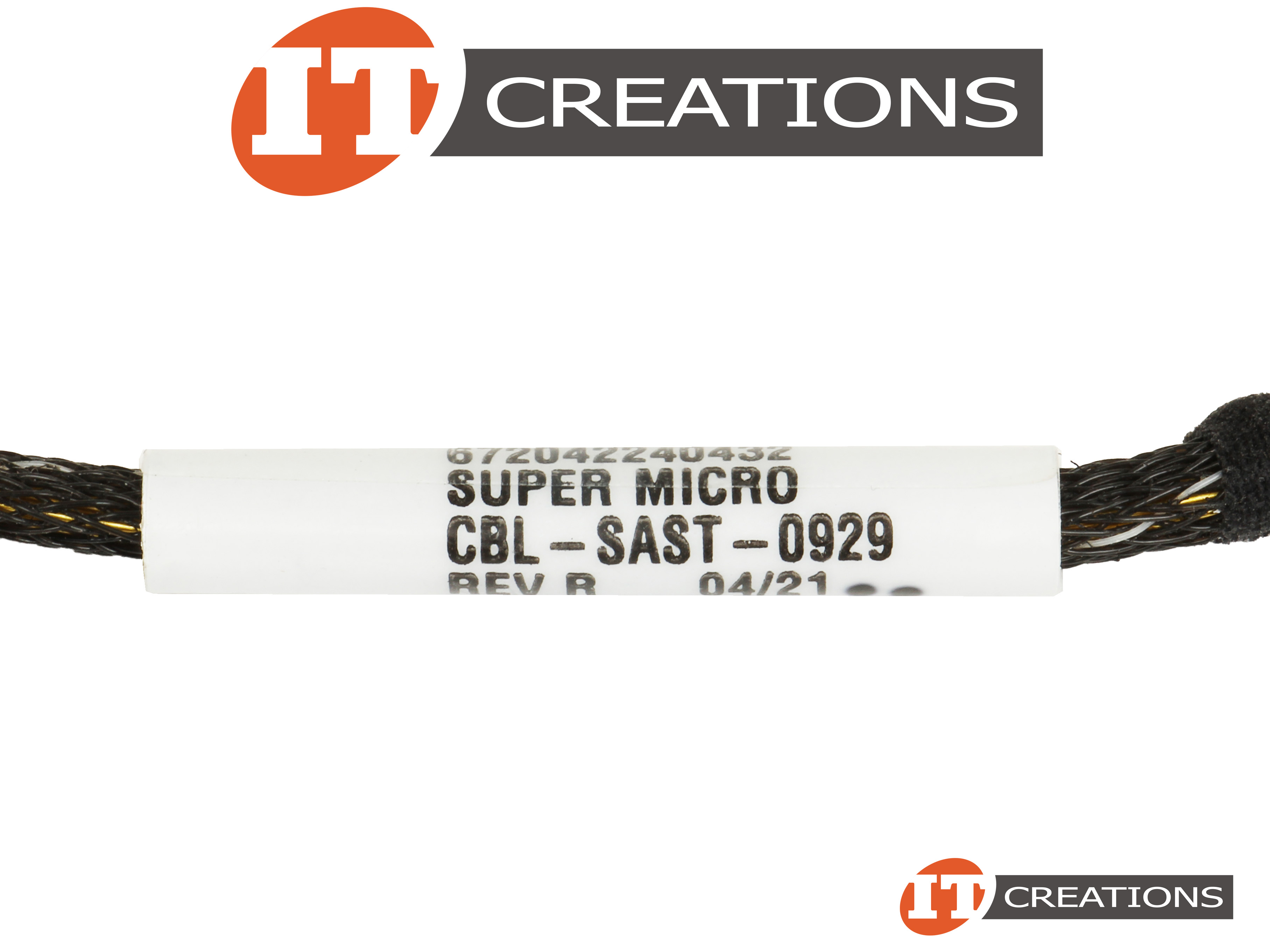 CBL-SAST-0929 Supermicro Oculink TO Mini SAS HD 57cm Cable SFF-8611 TO ...