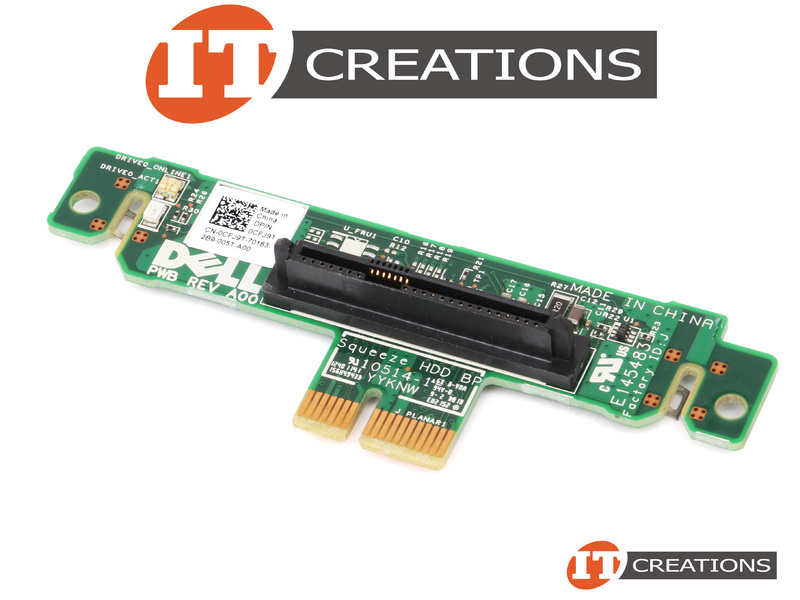 CFJ9T DELL Hard Drive Backplane 2.5 Inch SFF 1 BAY For DELL Poweredge ...