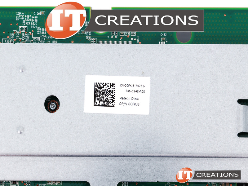 CFKJ5 DELL Hard Drive Backplane 2.5 Inch SFF 10 BAY AND Expansion Board ...