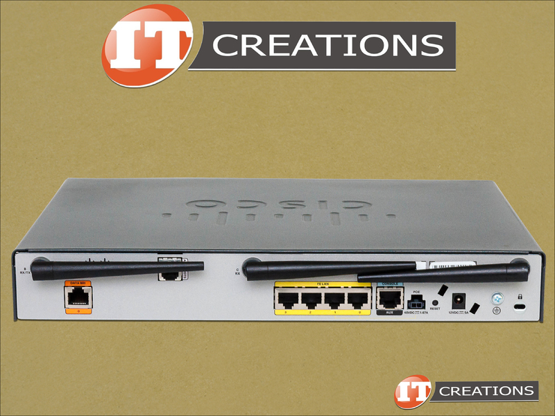 CISCO887W-GN-A-K9 - Used - CISCO 887 ADSL2/2+ ANNEX A ROUTER WITH 802 ...