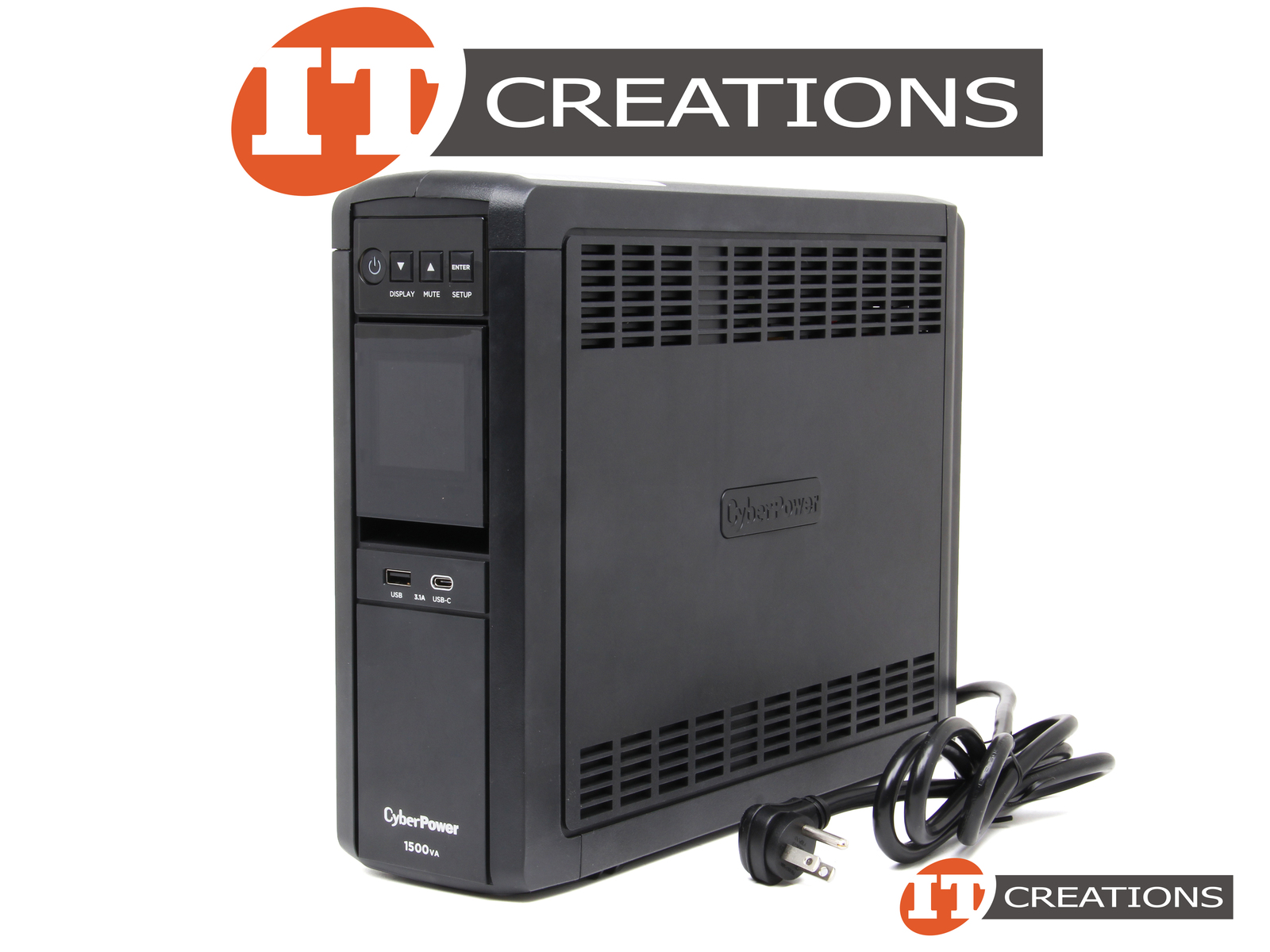 CP1500PFCLCDA CYBERPOWER UPS BATTERY BACKUP 1500VA / 1000W WITH SINE ...