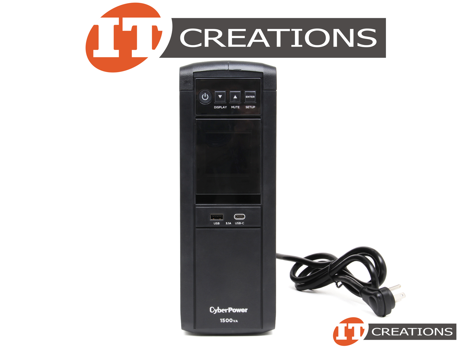 CP1500PFCLCDA CYBERPOWER UPS BATTERY BACKUP 1500VA / 1000W WITH SINE ...