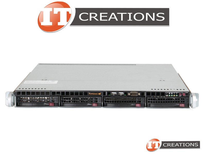 CSE-813M-4 - New - Supermicro Superchassis CSE-813m 3.5 Inch LFF 4 BAY ...