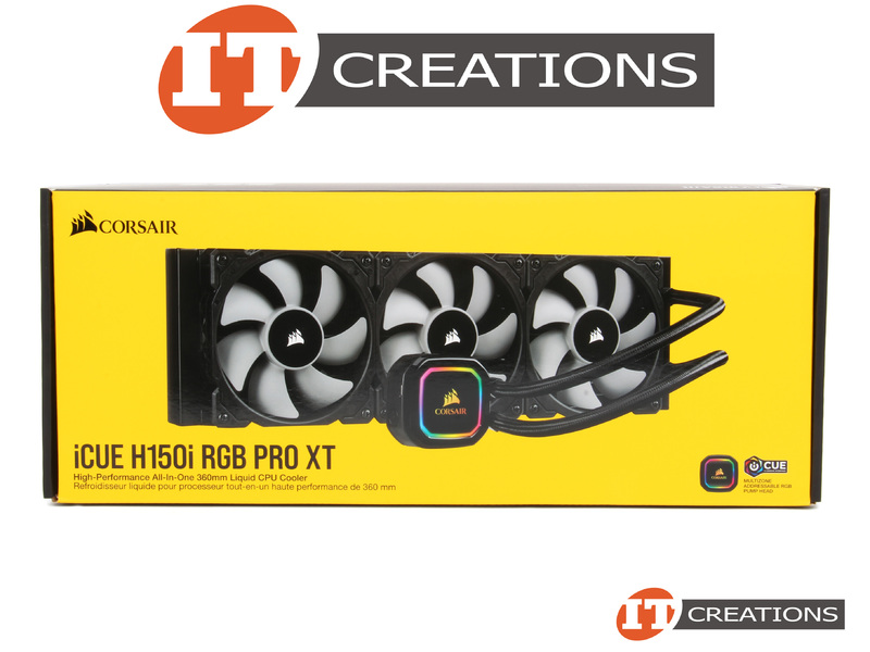 CW-9060045-WW-RETAIL - Retail - Corsair Icue H150i RGB PRO XT Active Liquid Heatsink CPU ...