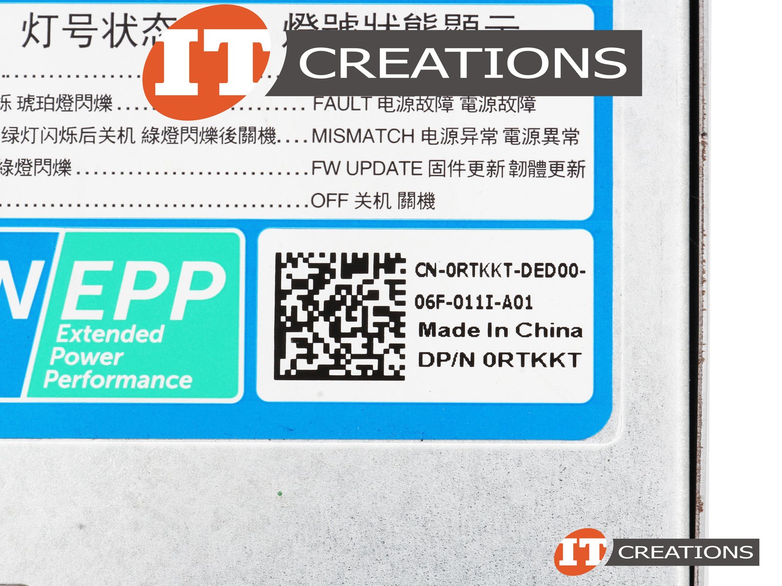 D2000E-S2-DELL DELL Power Supply 2000w 100-240v 12-10A 50-60hz 80 Plus ...