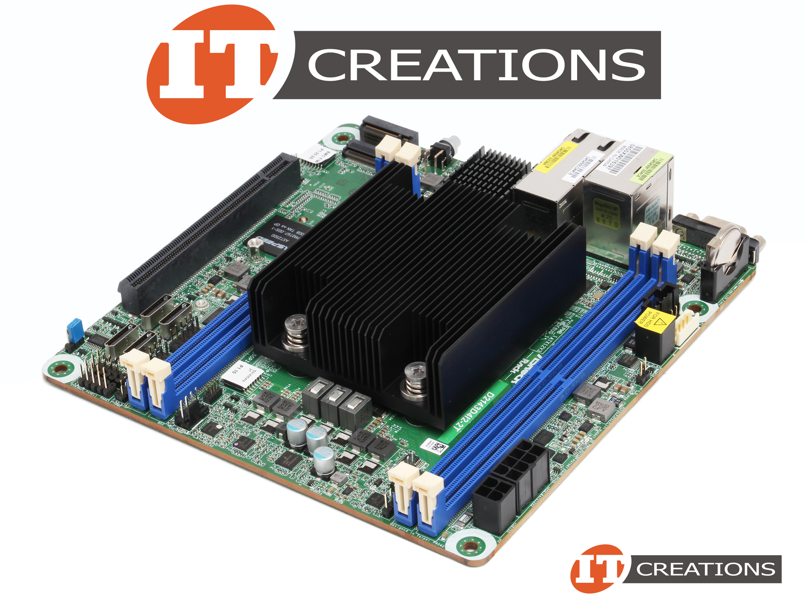 D2143D4I2-2T-NEW - New - ASROCK D2143D4I2-2T MOTHERBOARD - MINI-ITX SYSTEM BOARD INTEL XEON D ...