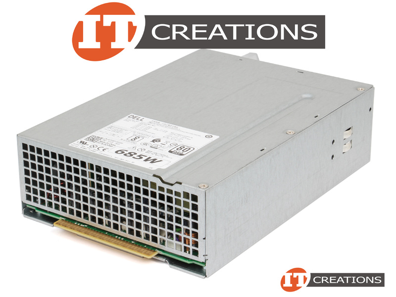 D685EF-01-DELL DELL Power Supply 685w Input 100-240v 9.7a 50-60hz 80 ...