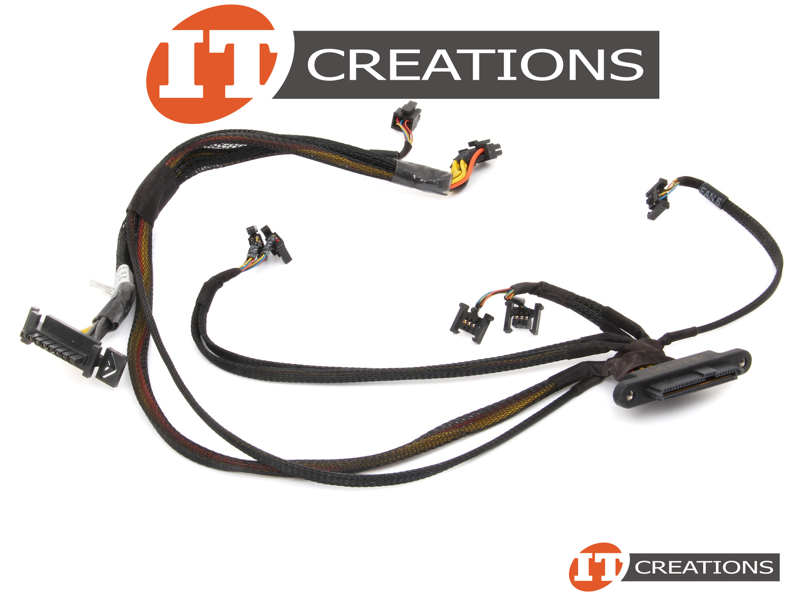 D8YH2 DELL Power / Signal FAN Cable Assembly For DELL EMC Poweredge ...