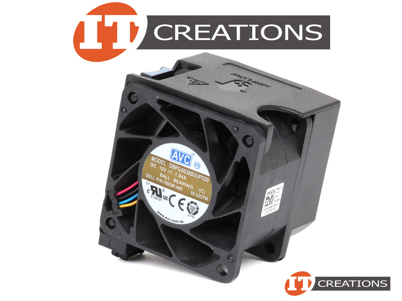 DBPG0638B2UP029-R550 DELL FAN For DELL EMC Poweredge R550 12V 1.94a