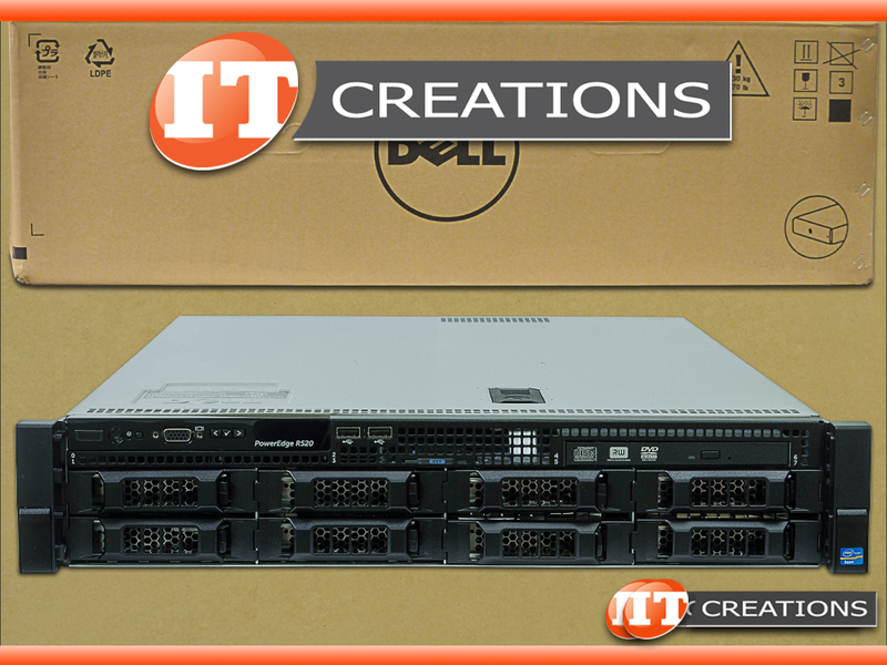 DELL R520 8 BAY HPHD NHPPS - New - DELL POWEREDGE R520 RACK 3.5 INCH ...