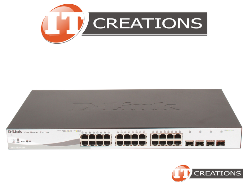DGS-1210-28P-NEW - New - D-Link DGS-1210 24 Port Gigabit 4 SFP Port ...