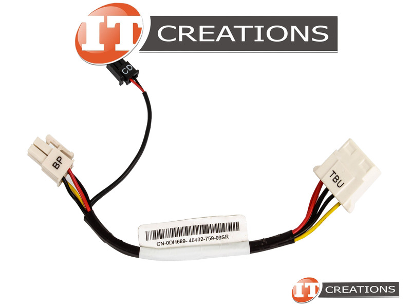 DH689 DELL TBU Hard Drive Backplane AND Compact Disc Power Cable For ...
