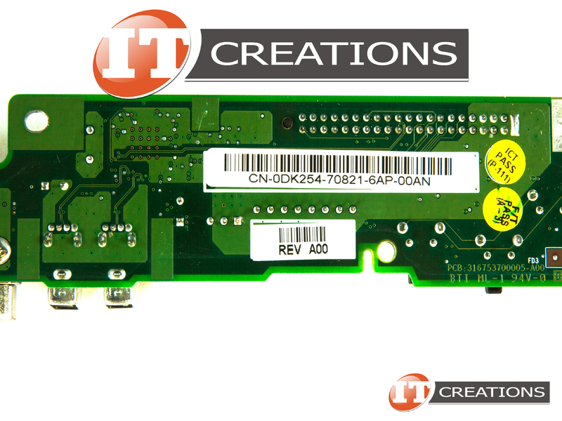 DK254 DELL FRONT CONTROL PANEL FOR DELL POWEREDGE SC 1435 - ( 2 ) TWO ...