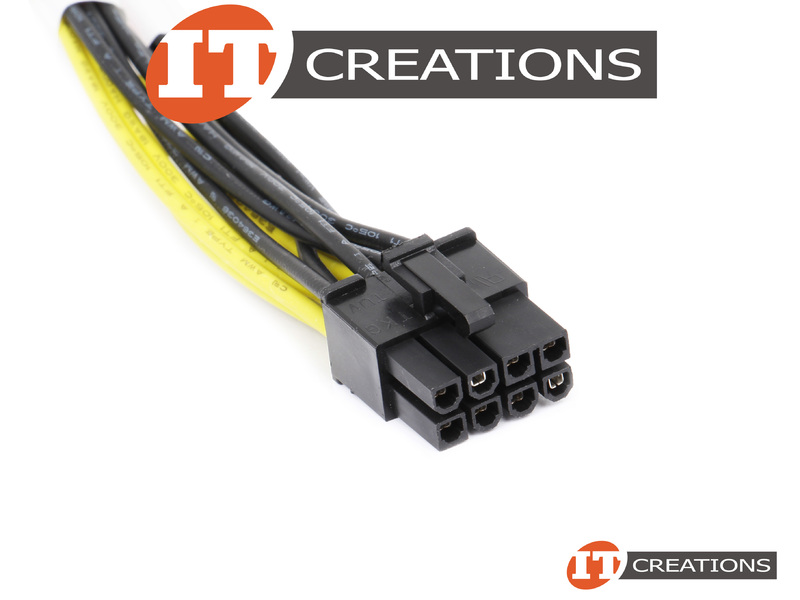 DKFKM01001-H Y Split Graphics Power Cable 6 Inch GPU 8 PIN Male TO ( 2 ...