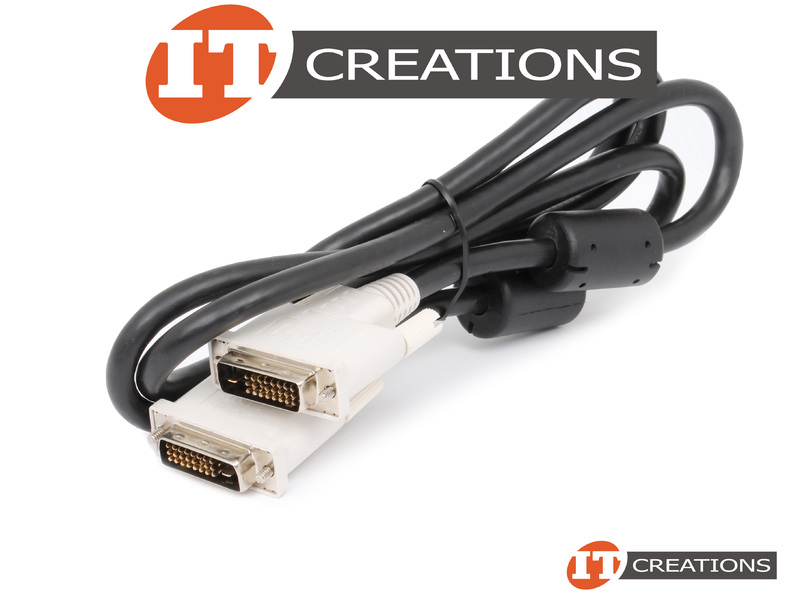 DL-DVI-D-5FT Dual Link DVI-D 58 Inch Cable White 53.5 IN