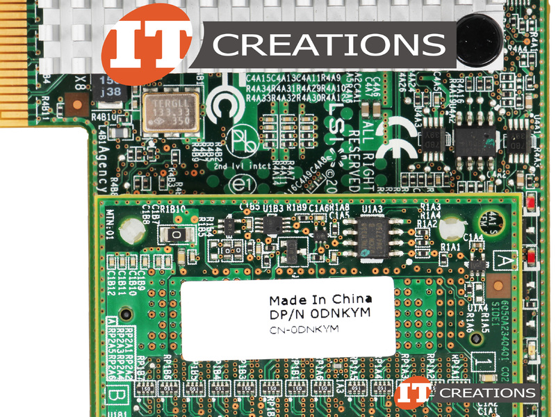 DNKYM-LOW P DELL / LSI Megaraid SAS 9265-8I 6gb/s SATA+SAS Eight Port ...