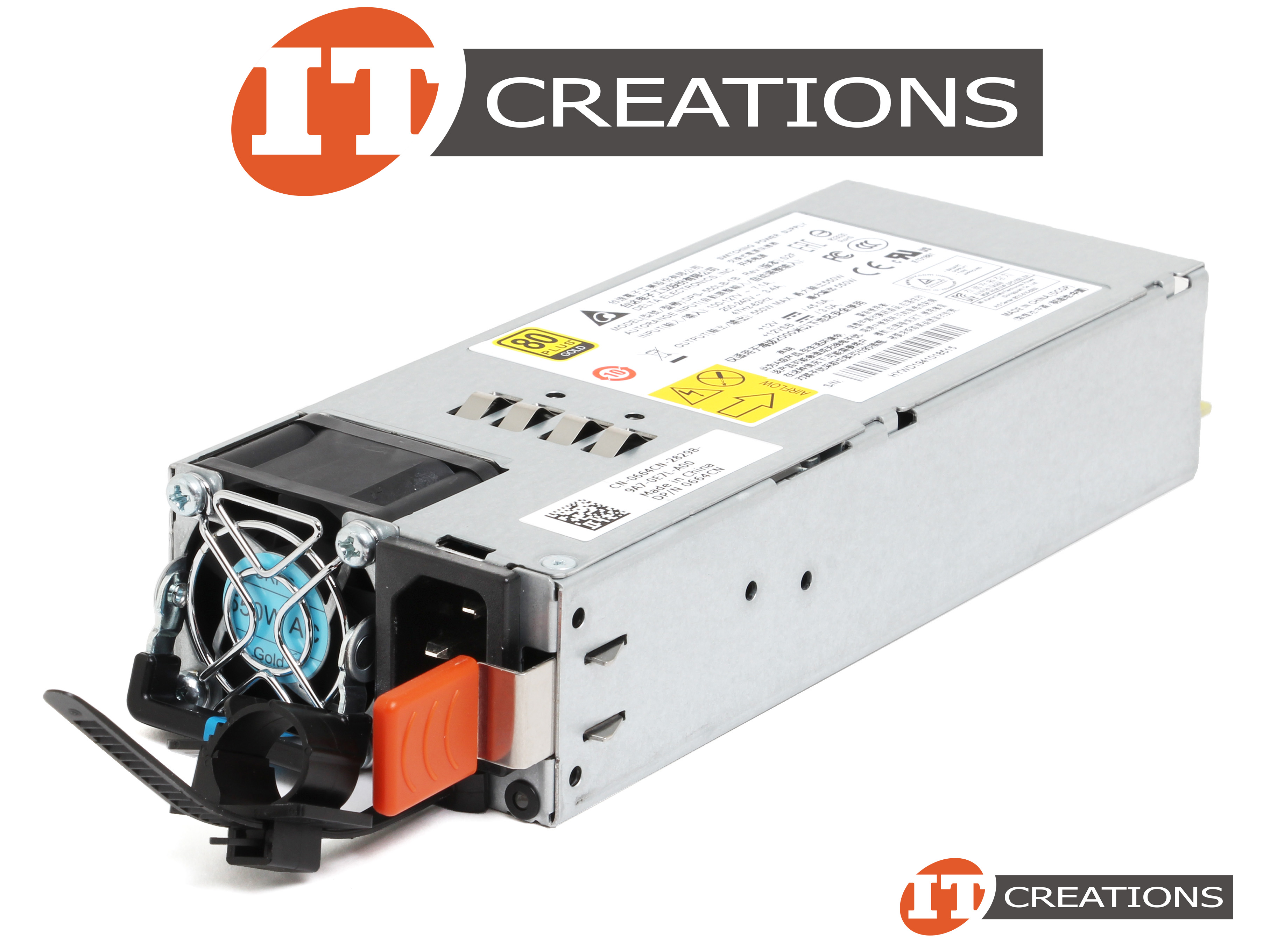 DPS-550LB-1B-DELL DELL Power Supply 550w 100-240v 7.1-3.4a 47-63hz 80 ...