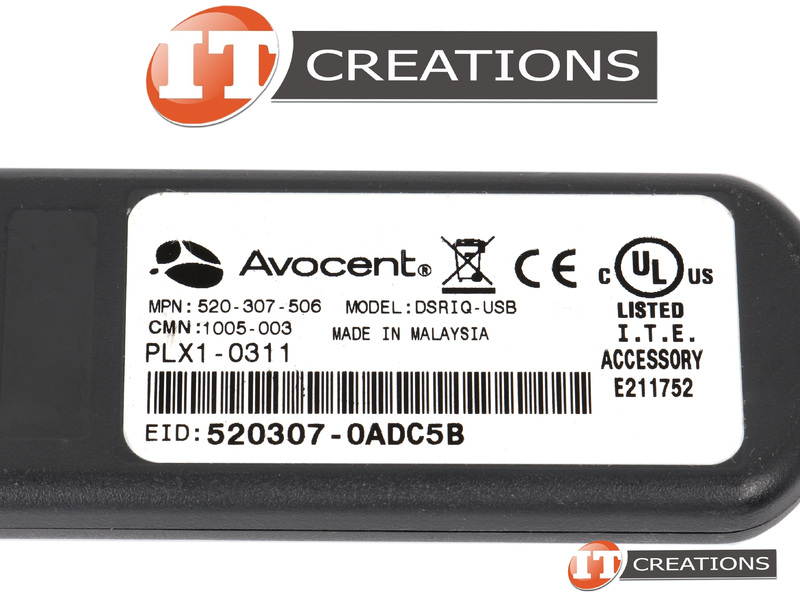 DSRIQ-USB Avocent USB / VGA / Rj45 Adapter Cable ( 1 ) ONE Video ...