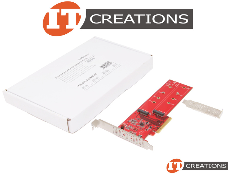DUAL M2 PCIE CARD B NEW New Startech Dual M 2 PCIE NVME SSD Adapter DUAL M2 PCIE CARD B NEW New Startech Dual M 2 PCIE NVME SSD Adapter