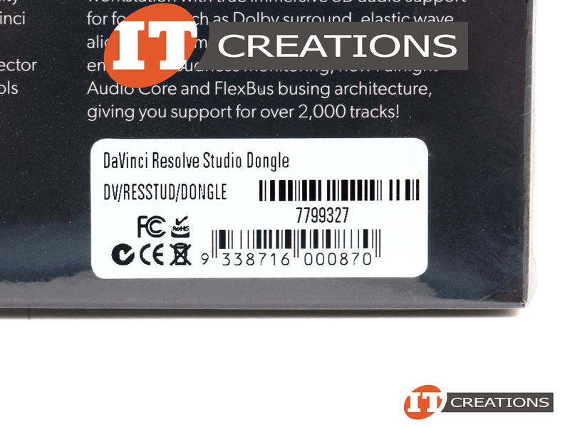DV-RESSTUD-DONGLE-17-RET - Retail - BLACKMAGIC DESIGN DAVINCI RESOLVE ...