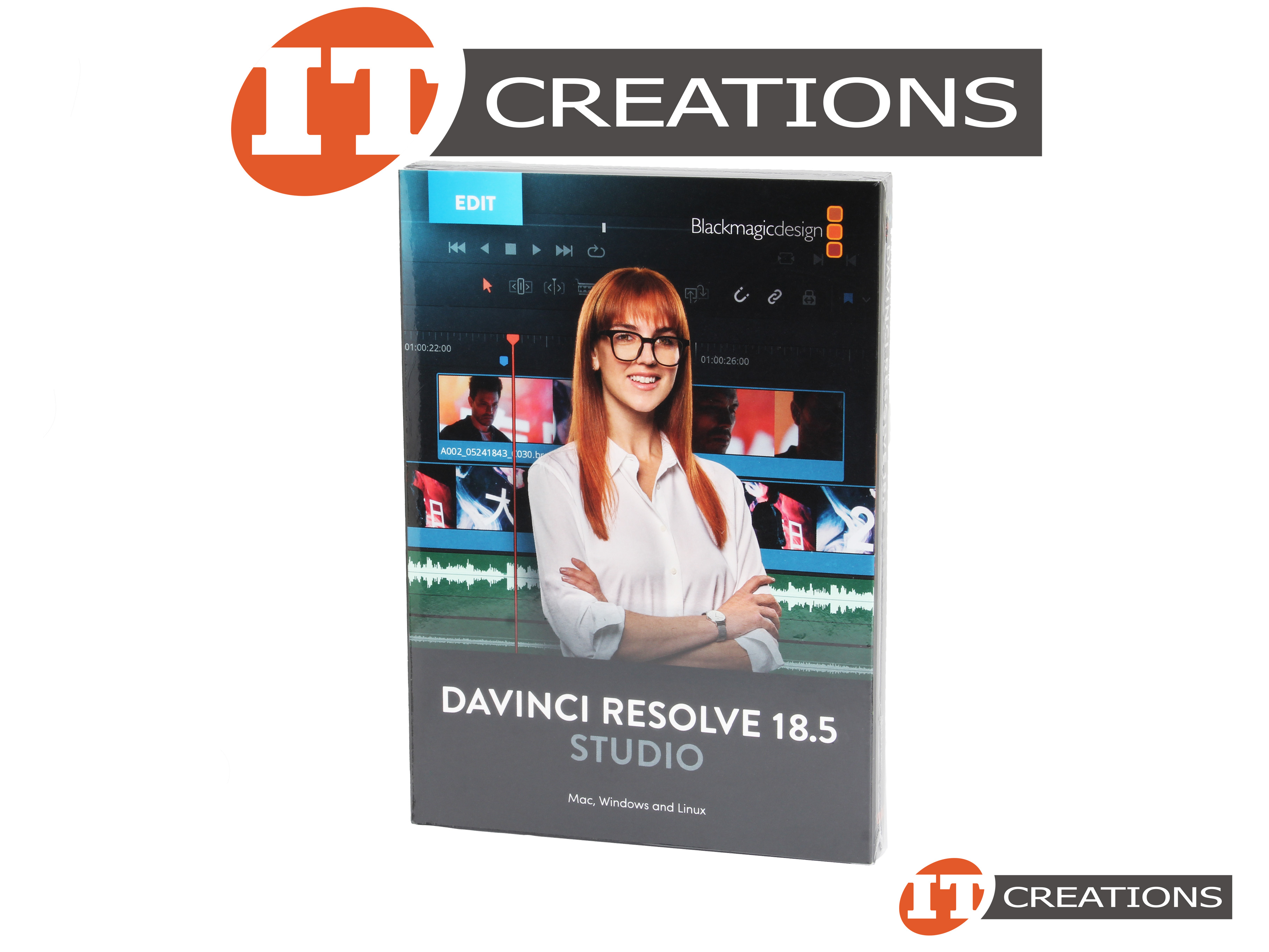 DV-RESSTUD-DONGLE-18.5-RET - Retail - Blackmagic Design Davinci Resolve ...