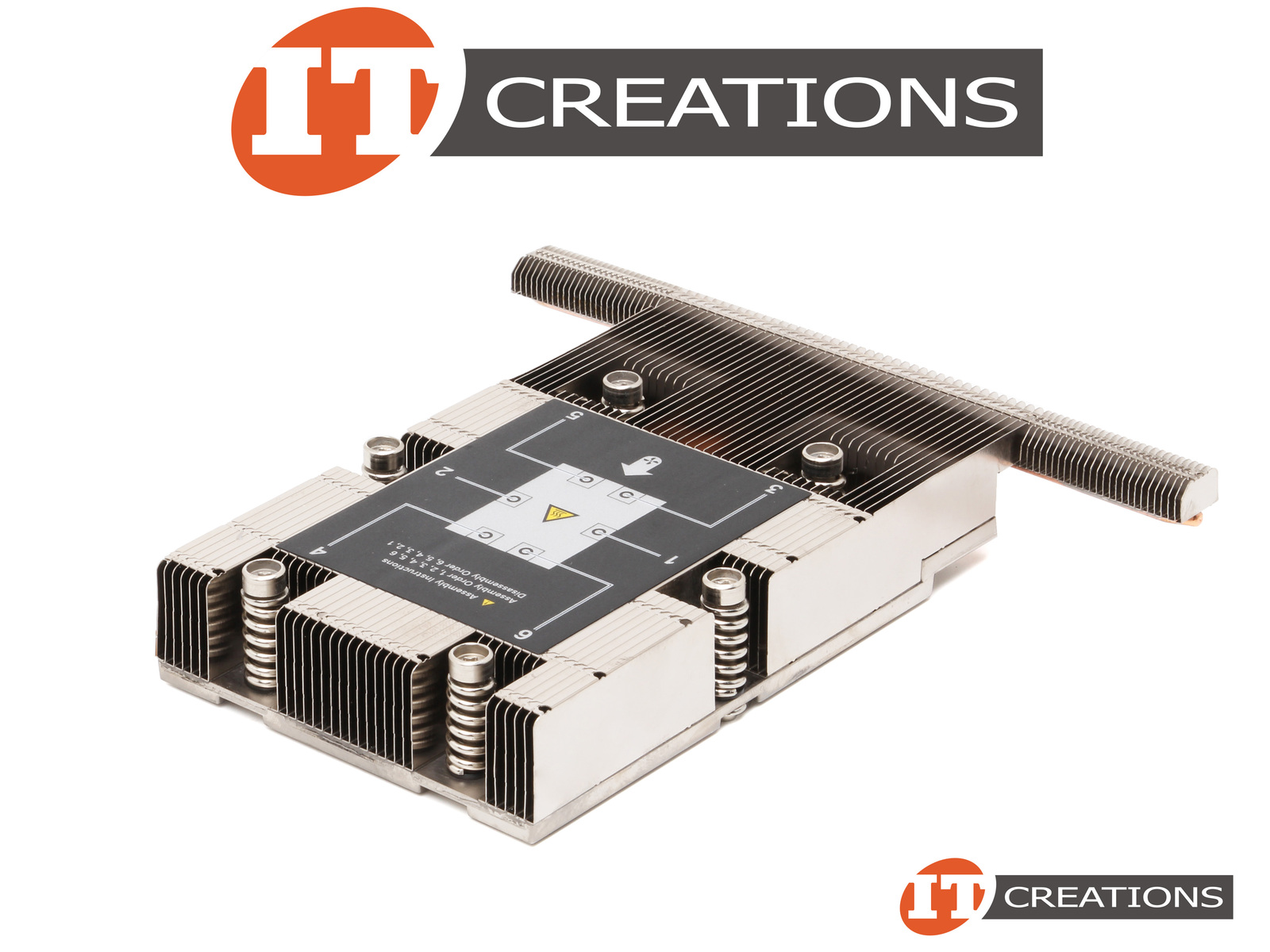DW02D DELL 1U Heatsink For DELL EMC Poweredge R6625 / R7625 Screw Down ...