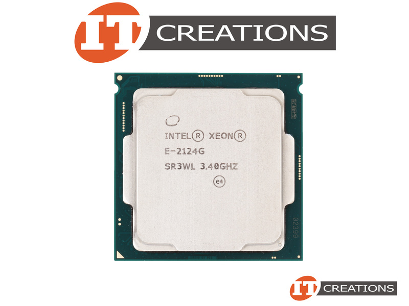 E-2124G - New - Intel Xeon Quad Core Processor E-2124g 3.40GHZ 8MB Smart Cache 8 Gt/s BUS Speed ...