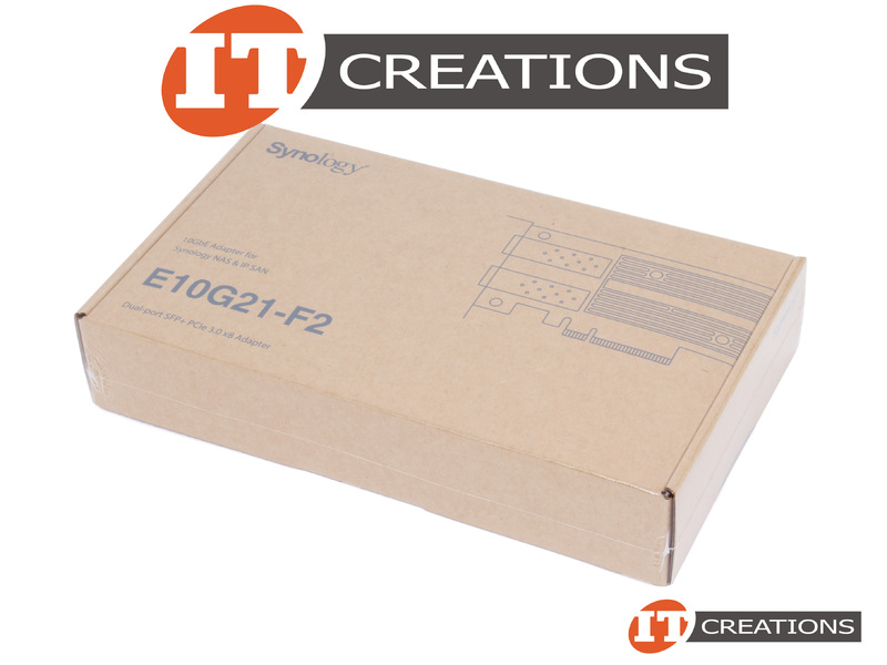 E10G21-F2-RETAIL - Retail - Synology 10gbe Dual Port Sfp+ PCI-E 3.0 X8 ...