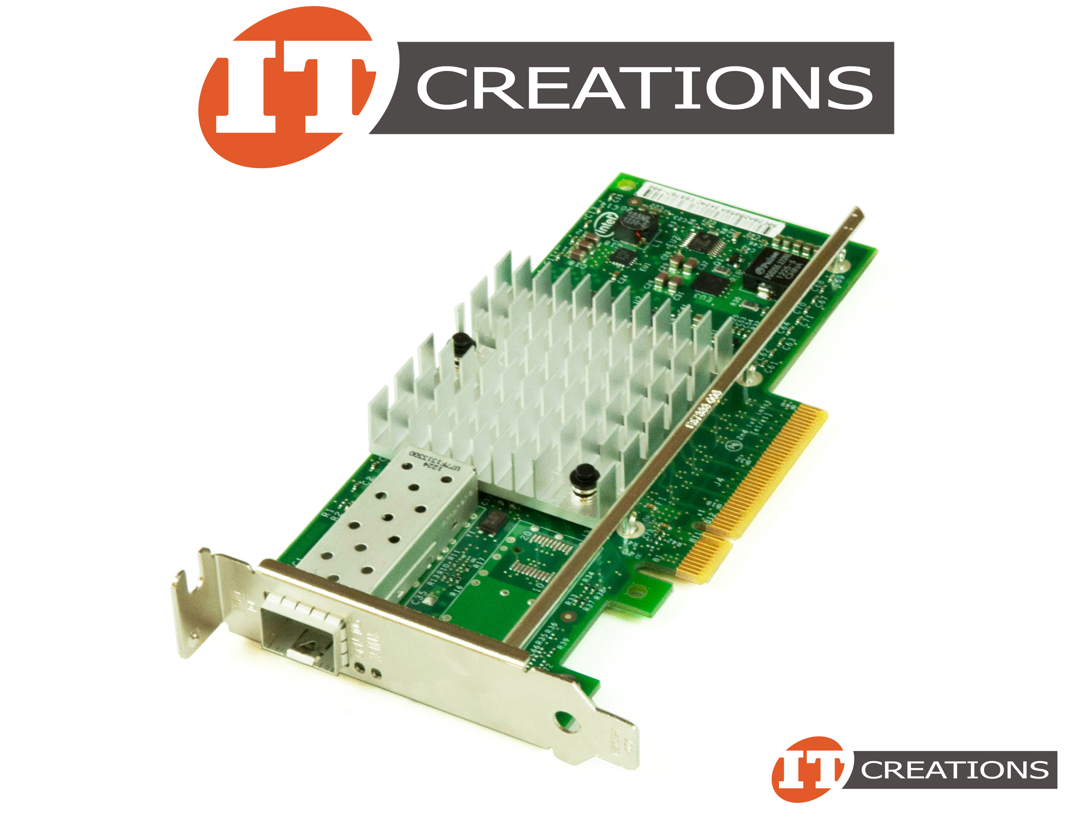 E66593-004-LOW P Intel X520-SR1 Network Card PCI-E 2.0 X8 5.0 Gt/s ( 1 ...