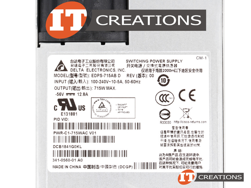 EDPS-715AB-CISCO Cisco Power Supply 715w AC Input 100-240v 10-5A 50 ...