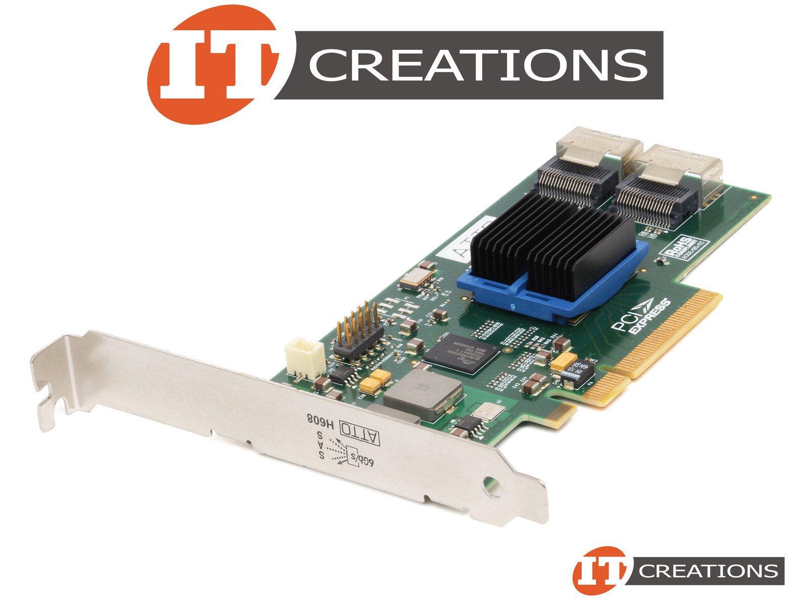 ESAS-H608-000-HIGH P Atto Technology H608 HBA 6gb/s Eight Port SAS ...