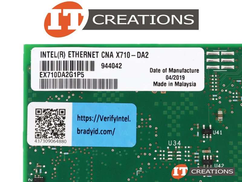 EX710DA2G1P5-HIGH P INTEL X710 DA2 CNA 10GBE DUAL PORT SFP+ PCI-E 3.0 ...