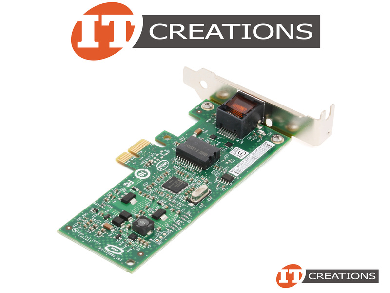 EXPI9301CTBLK-LOW P Intel Gigabit CT Desktop Adapter PCI-E 1.1 X1 2.5 ...