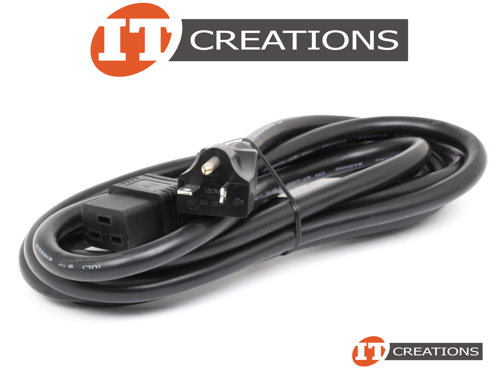 F0077 DELL Power Cord C19 Nema 5-20P 10 FT C19-Nema 5-20P 10ft ( C19-5 ...