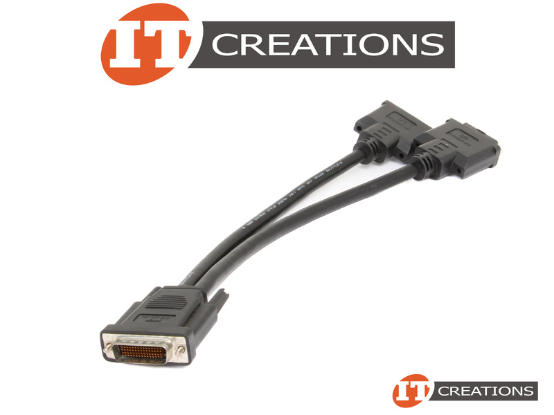 F16123-00 Matrox Y Split LFH 60 PIN TO X2 Dual Link DVI Cable Adapter ...