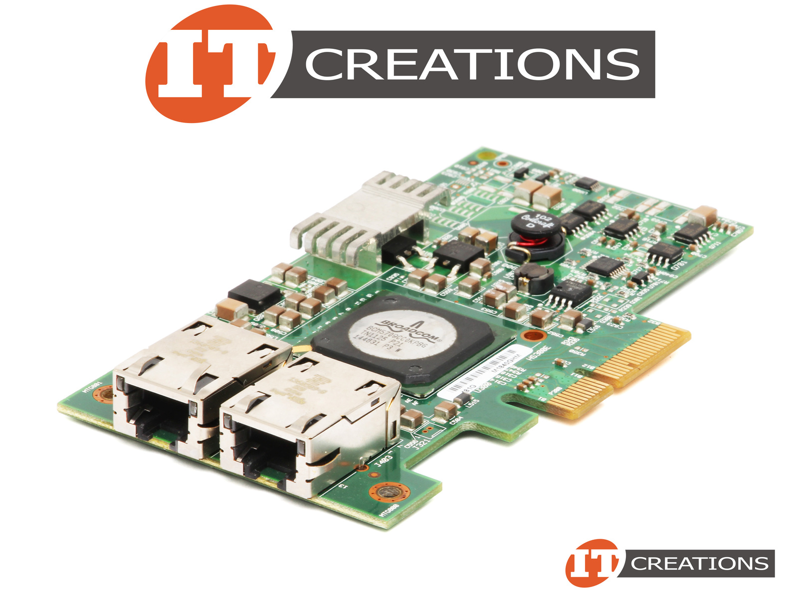 F169G-NO BRACKET DELL Broadcom 5709 Dual Port PCI-E 10/100/1000base-T ...