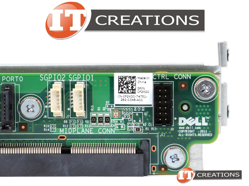 F2XD0 DELL Interposer Card TO Midplane For DELL Poweredge C6220